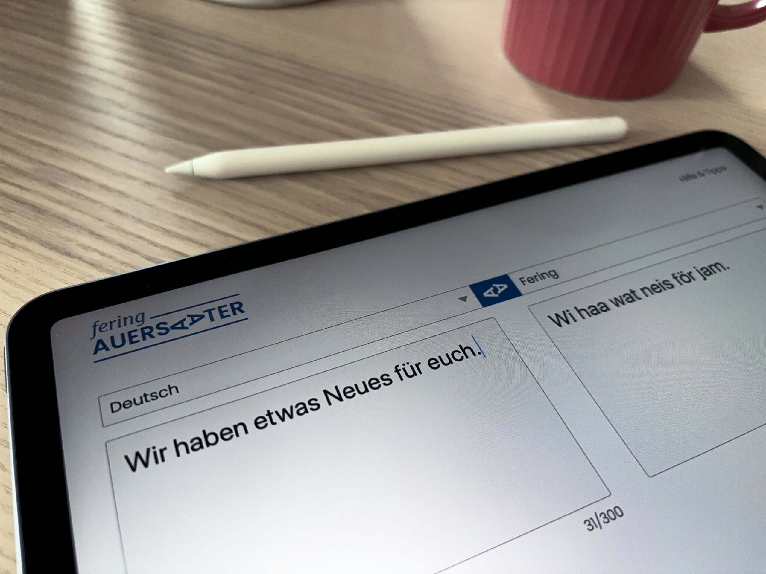 A Fering Auersaater as klaar – Ferring Stiftung